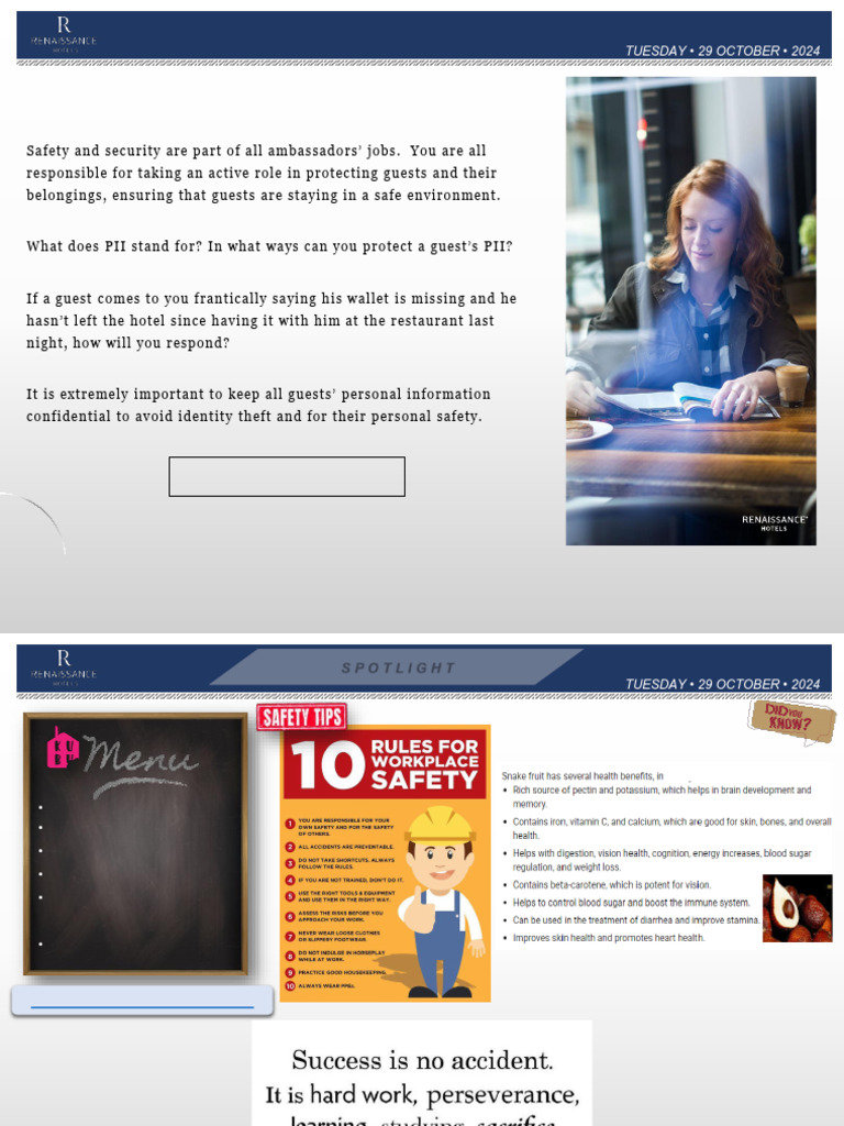 R WAYS 29 Oct 2024 | PDF | Hotel | Hospitality Industry