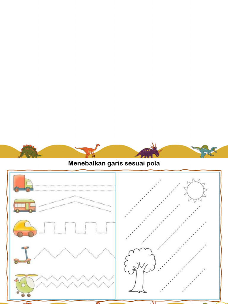 Modul Latihan Menulis Anak Usia Dini | PDF