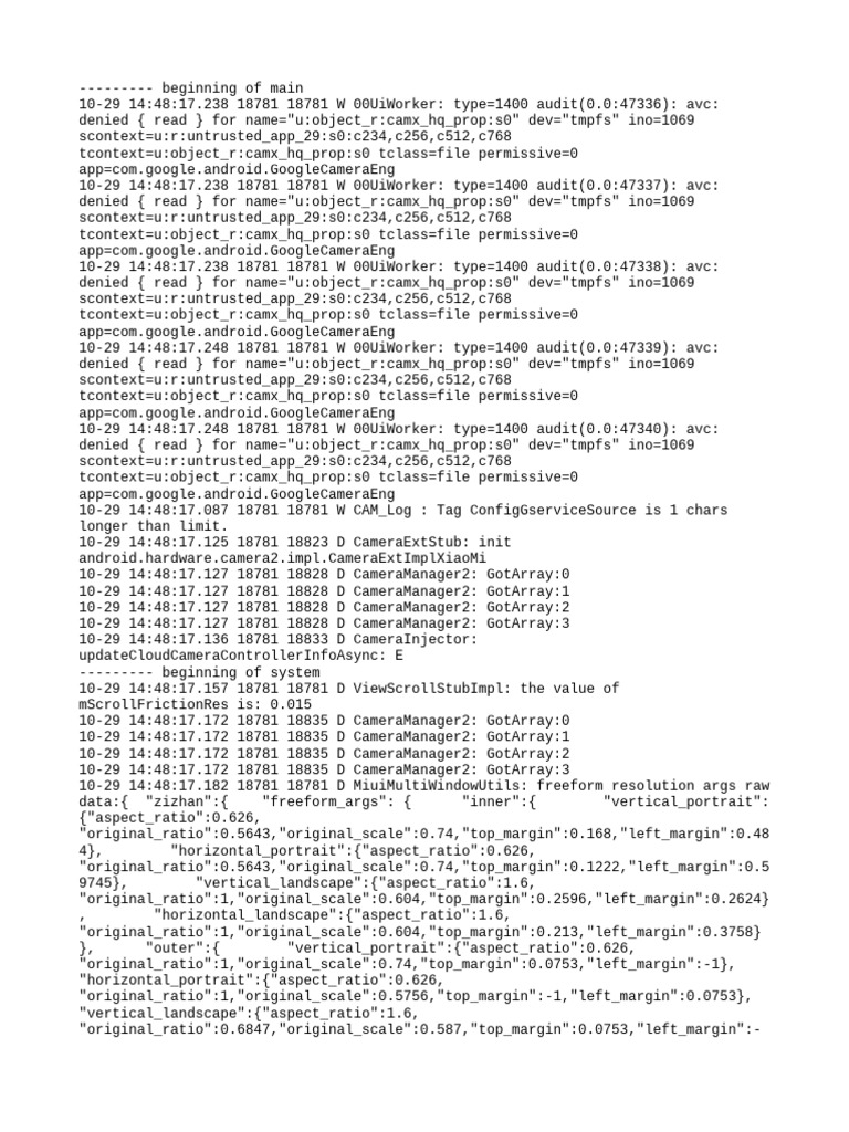 Logcat 1730188096975 | PDF | Computing | Software