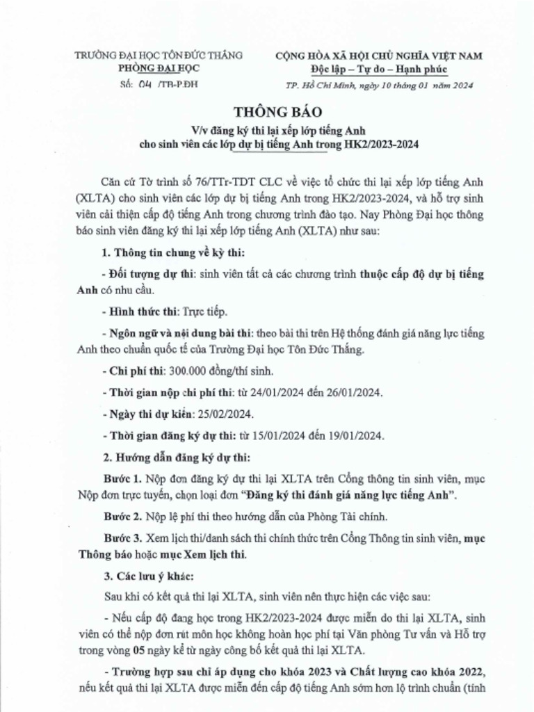 1 TB - ThiLaiXLTA - HK2.2023-2024 - DaKy | PDF