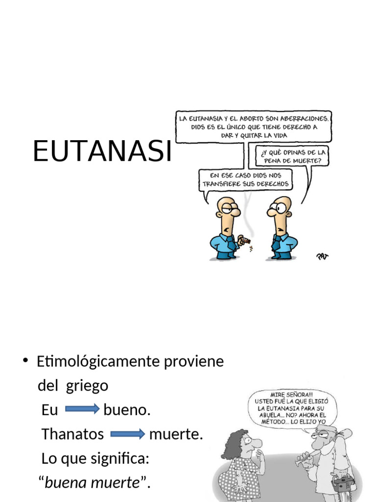 EUTANASIA | PDF | Filosofía