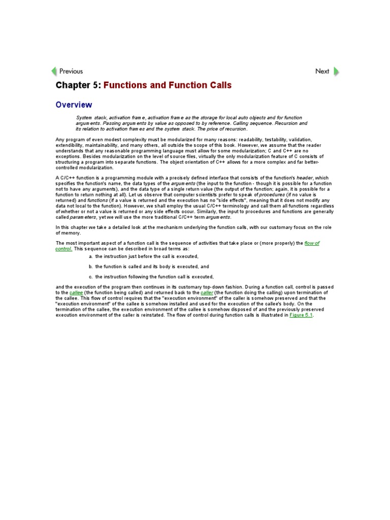 Memory As A Programming Concept in C and C++ | PDF | Subroutine ...