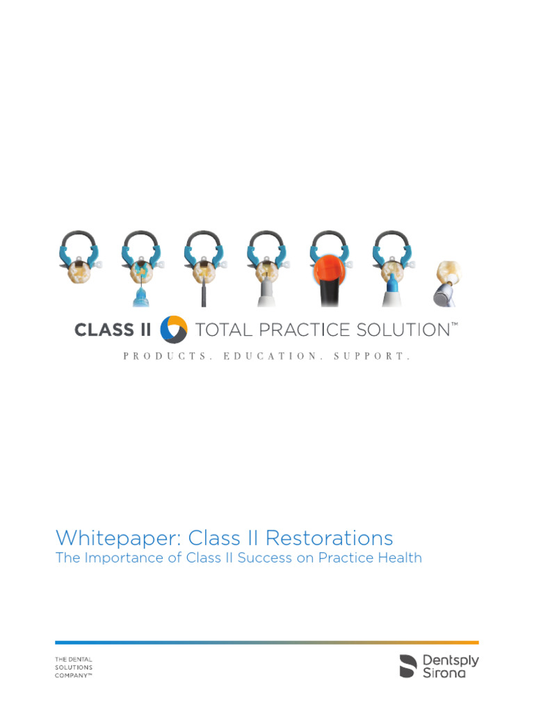Class II Restorations: Practice Success Guide | PDF | Dental Composite ...