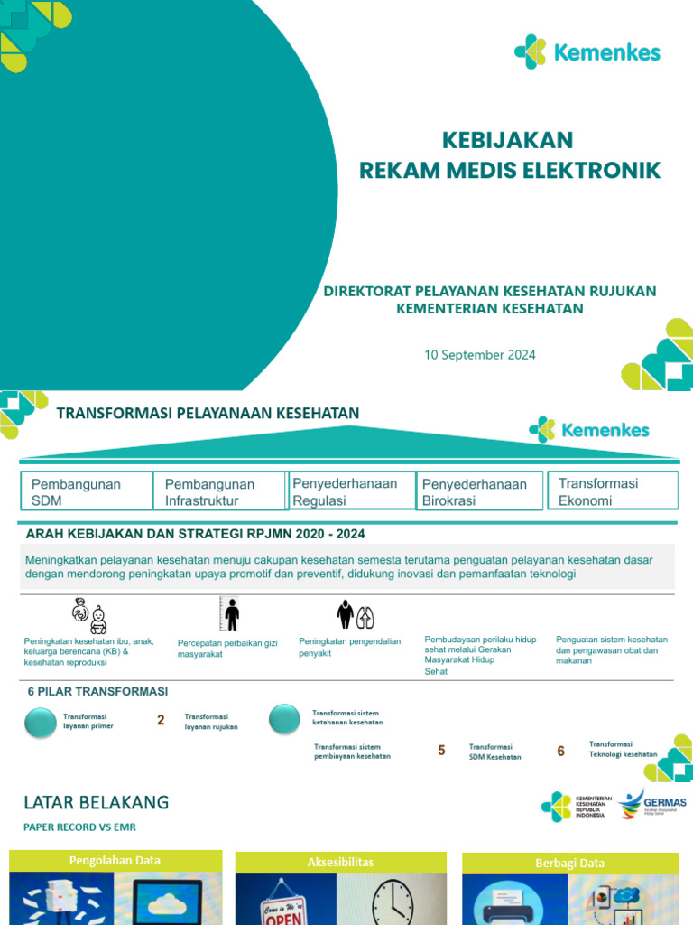 KEMENKES RME - Dinkes Jakarta - 25 September 2024 | PDF