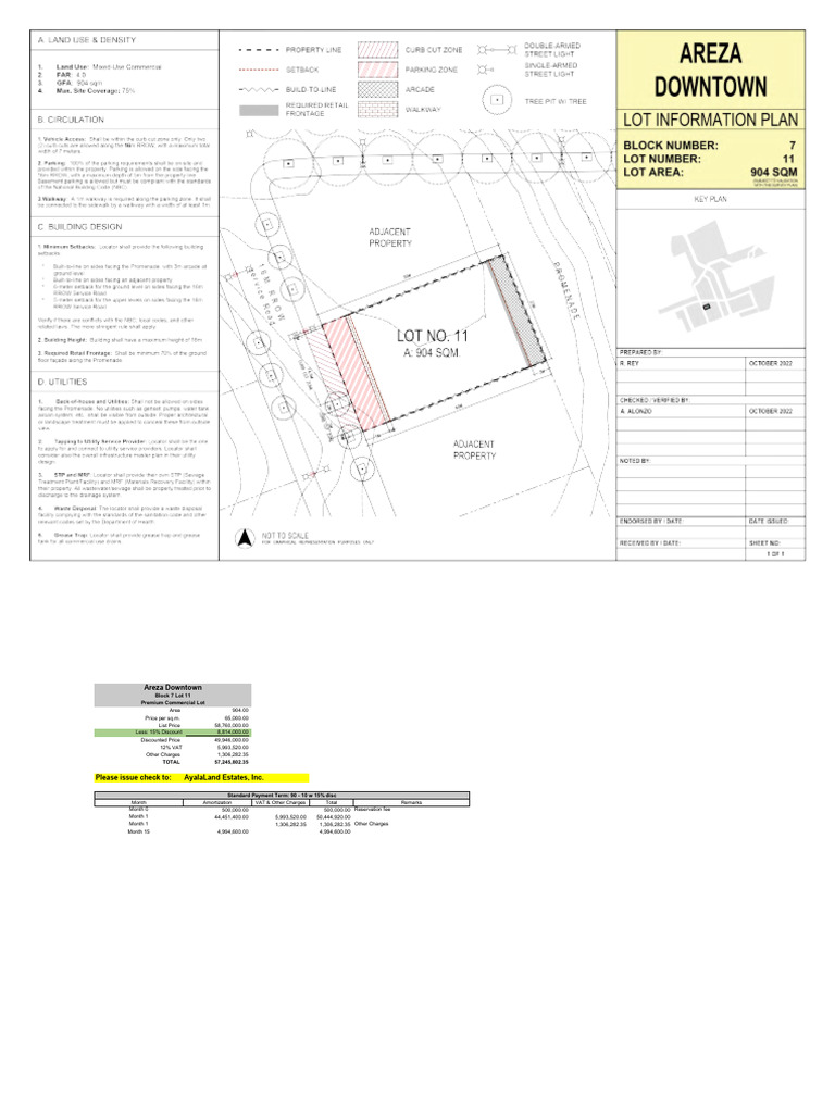 Areza Block 7 Lot 11 | PDF | Taxes | Value Added Tax