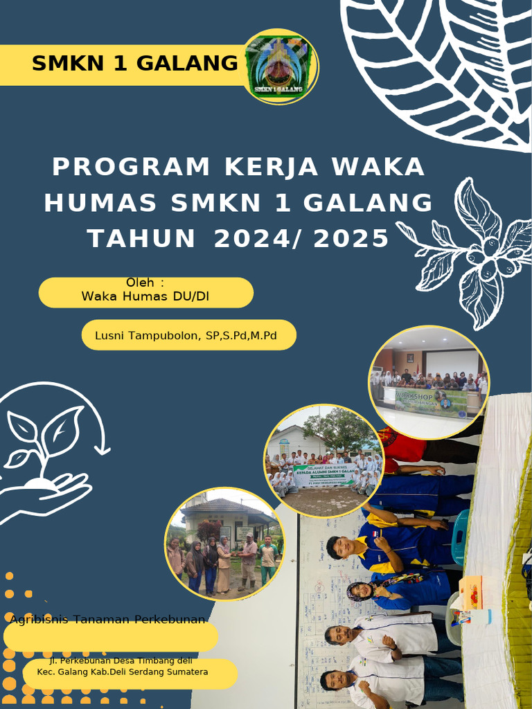 Program Kerja Waka Humas SMK 2024/2025 | PDF | Bisnis | Seni