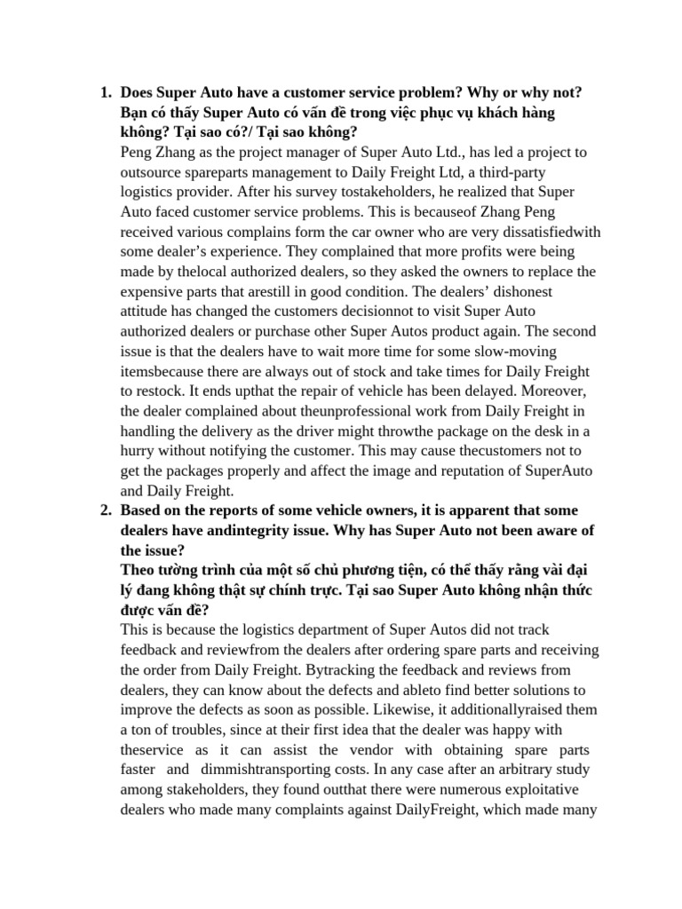 cau1 cau2 case7 | PDF | Marketing | Economies