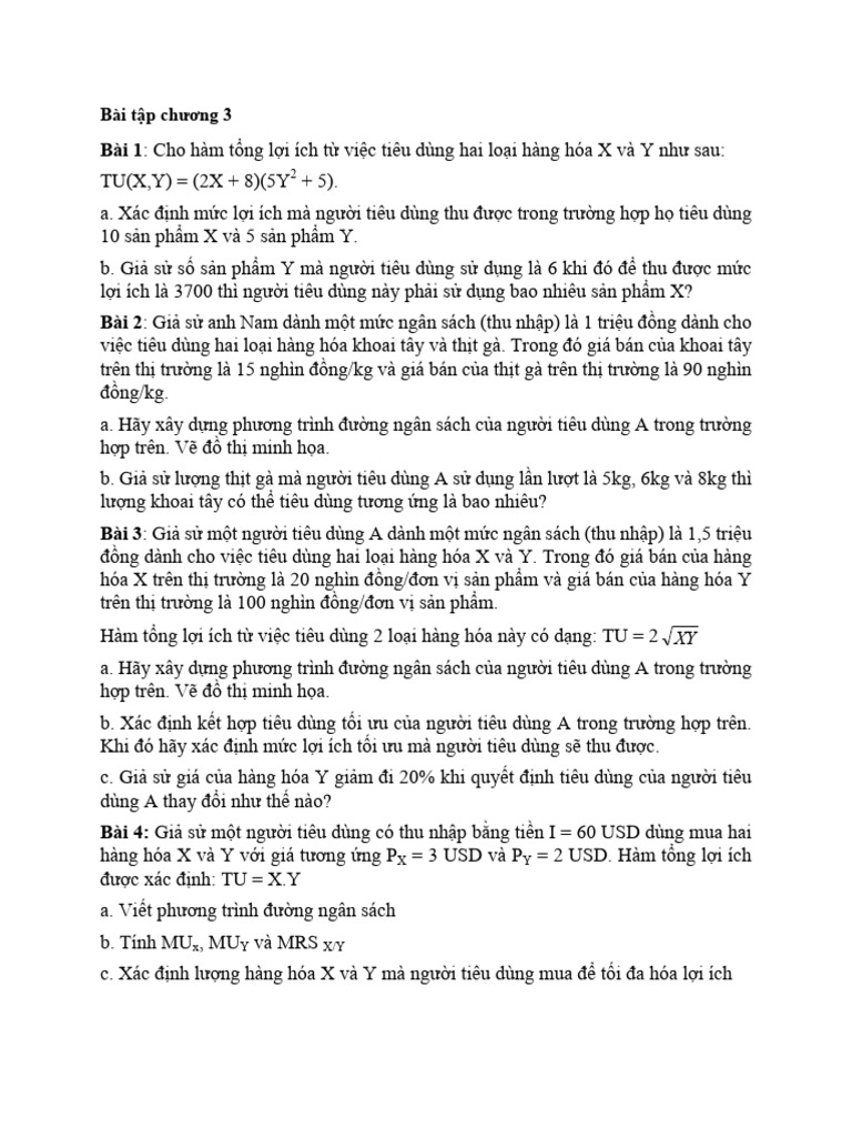 Bài tập KTVM | PDF