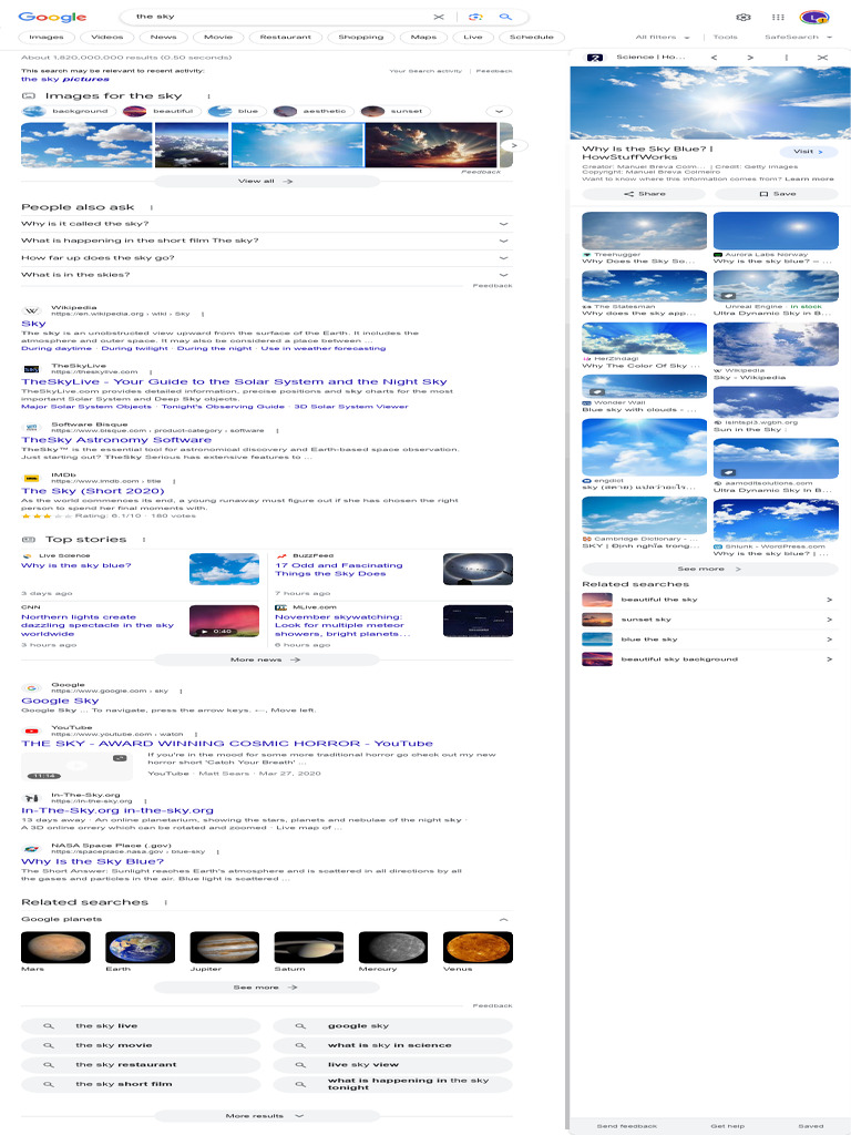 The Sky - Google Search | PDF | Sky | Atmosphere Of Earth