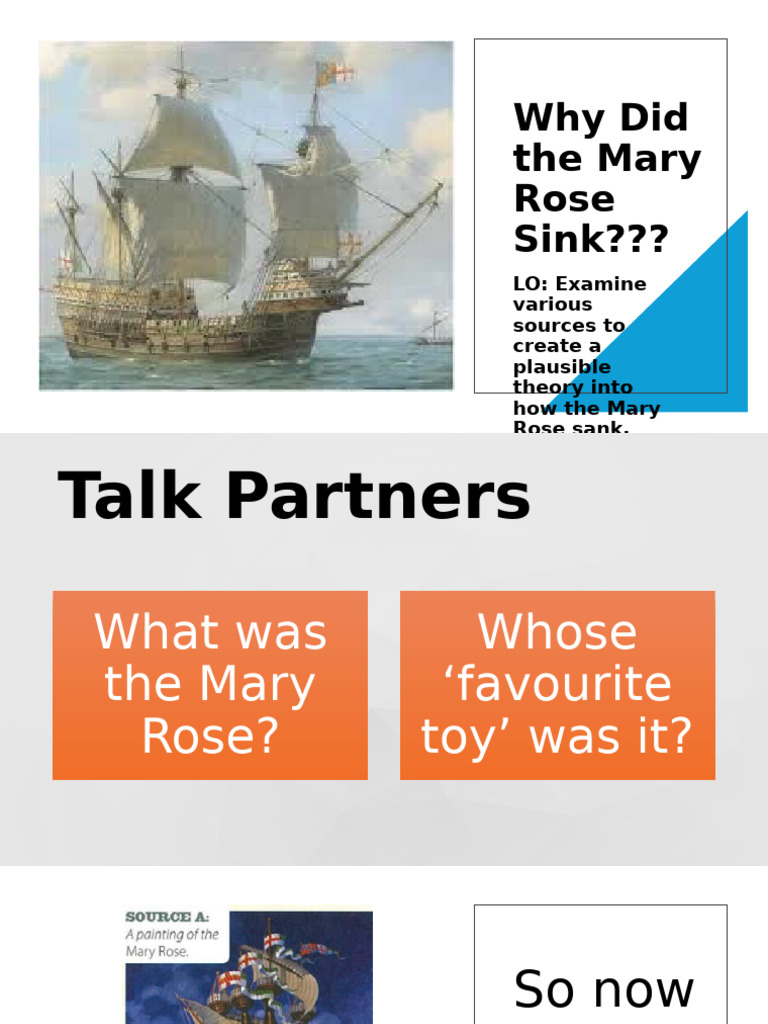 Y8 Mary Rose PPP | PDF