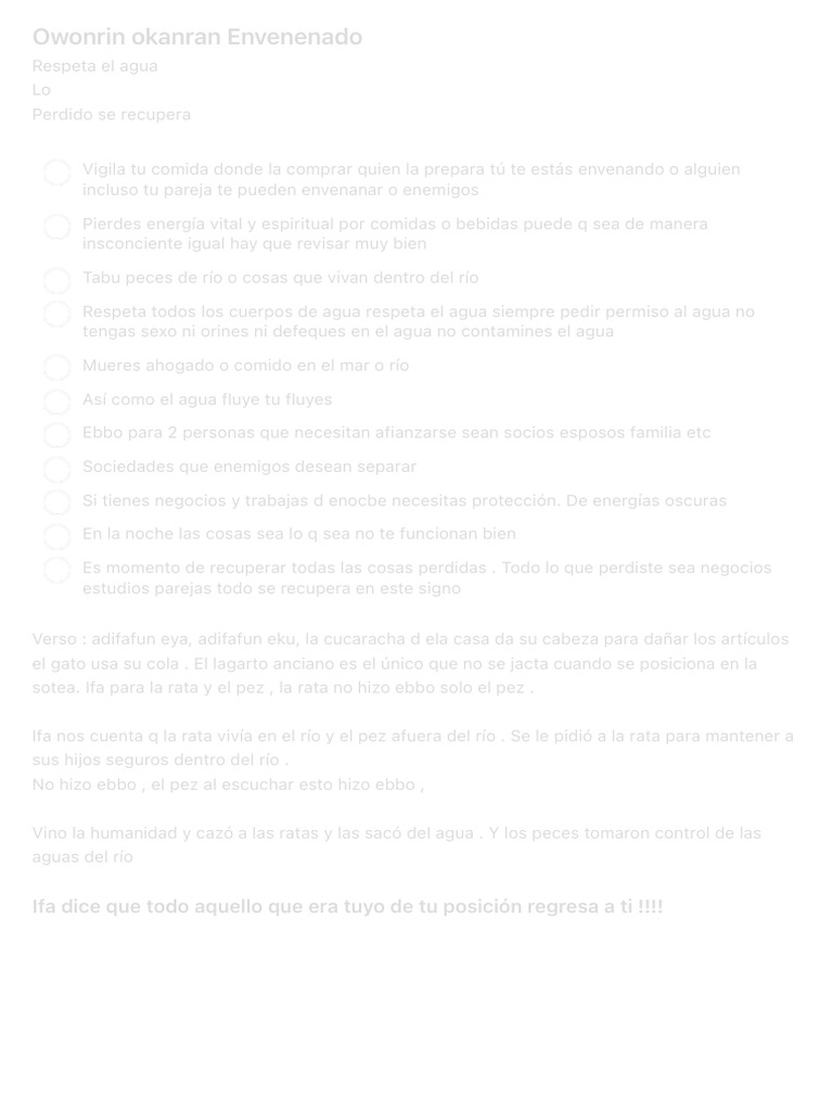 Owonrin Okanran Envenenado | PDF | Cocina, comidas y vino | Hogar y jardín