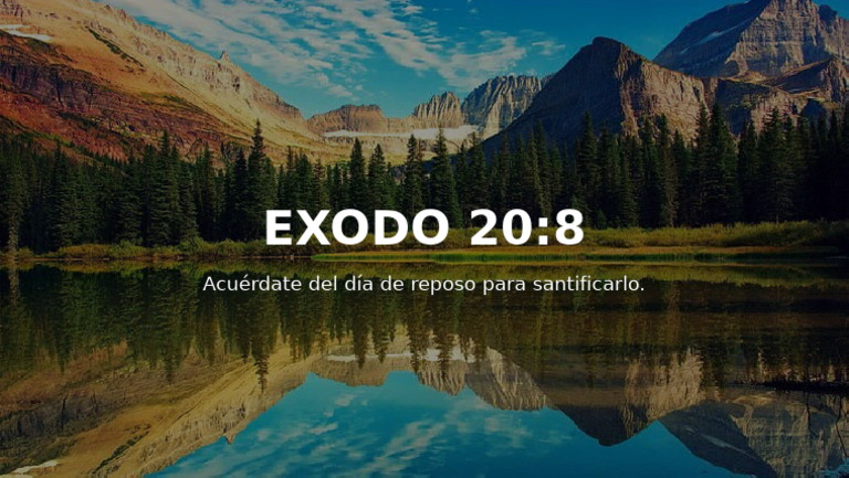 Exodo 20 | PDF