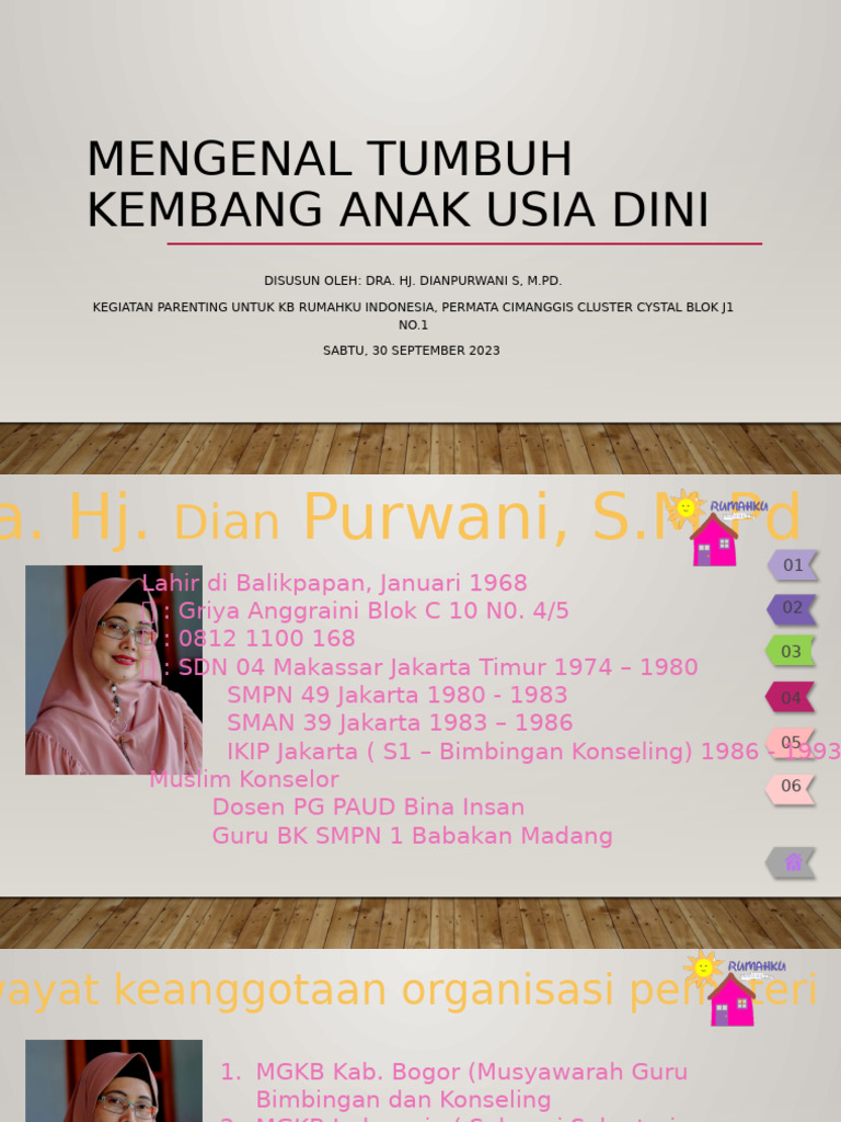 Mengenal Tumbuh Kembang Anak Usia Dini | PDF