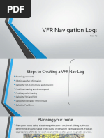 VFR Nav Log | PDF | Aircraft | Aviation
