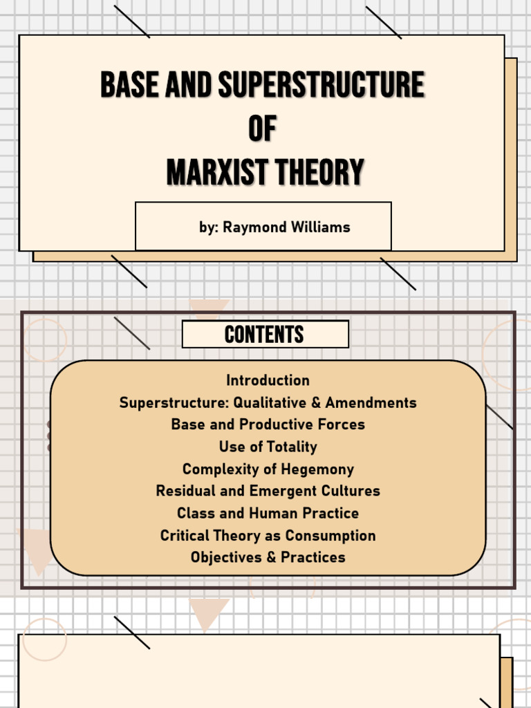 Base-and-Superstructure-of-Marxist-Theory | PDF | Frankfurt School ...