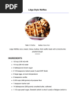 Preppy Kitchen Waffle Recipe | PDF | Waffle | Fat