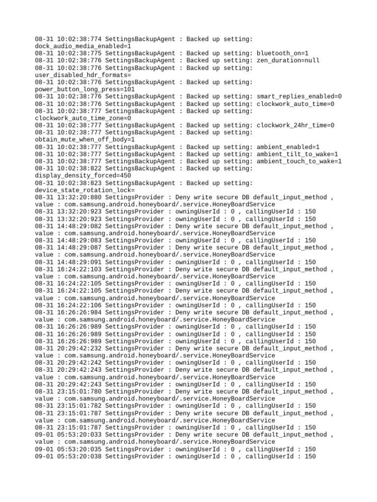 Settings Provider | PDF | Computer Architecture | Software Development
