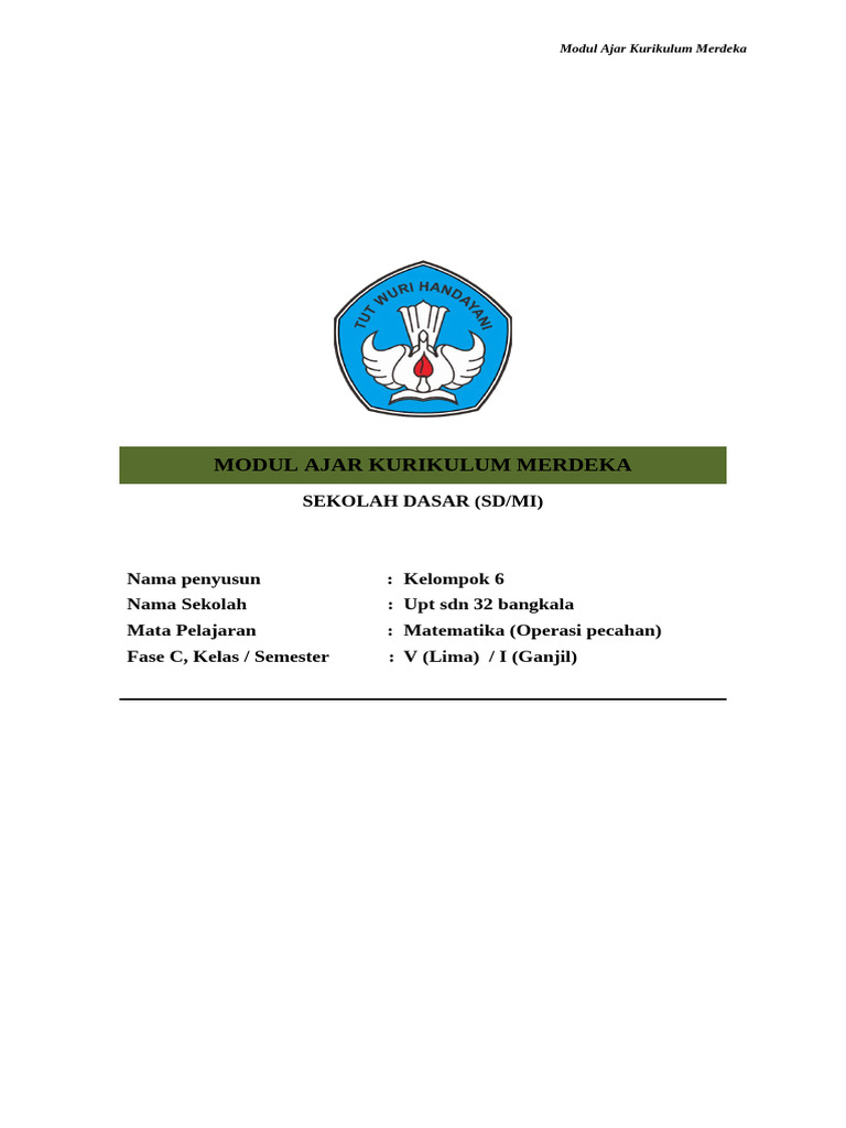 Modul Pembelajaran | PDF | Karier & Perkembangan | Pengembangan Diri