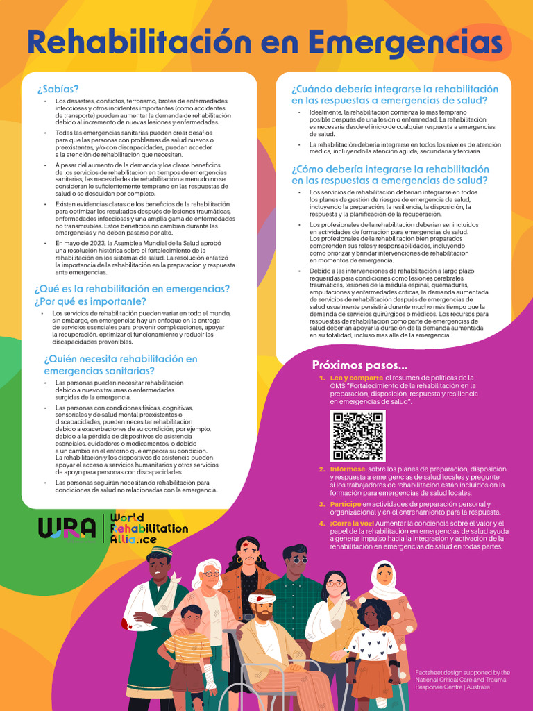 Spanish - World Rehabilitation Alliance Rehabilitation in Emergencies ...