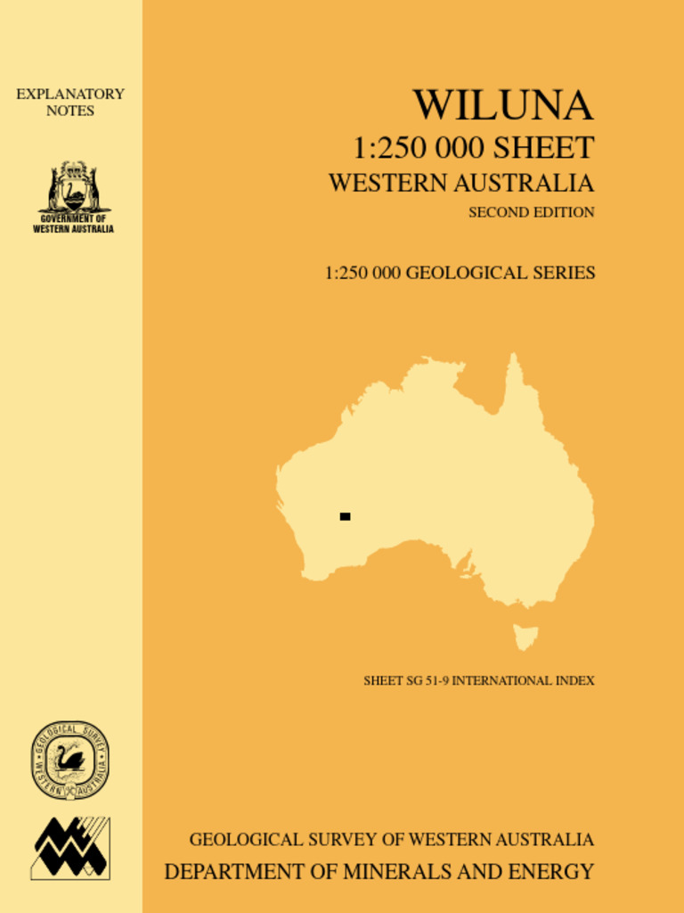 Gsden Wiluna Second Edition250 | PDF | Basalt | Rock (Geology)