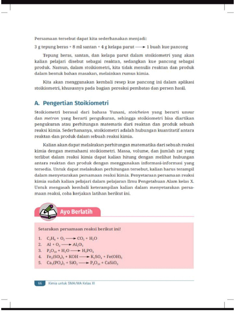 Tugas Kimia Kelas 11 | PDF