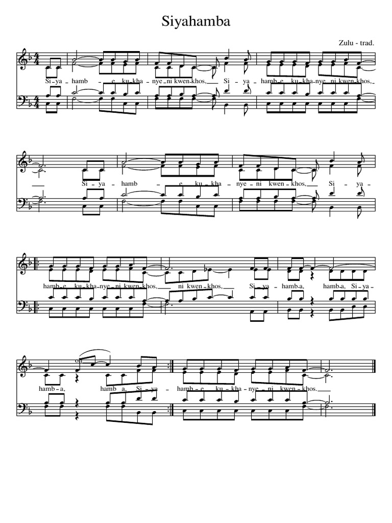 Siyahamba 2 | PDF
