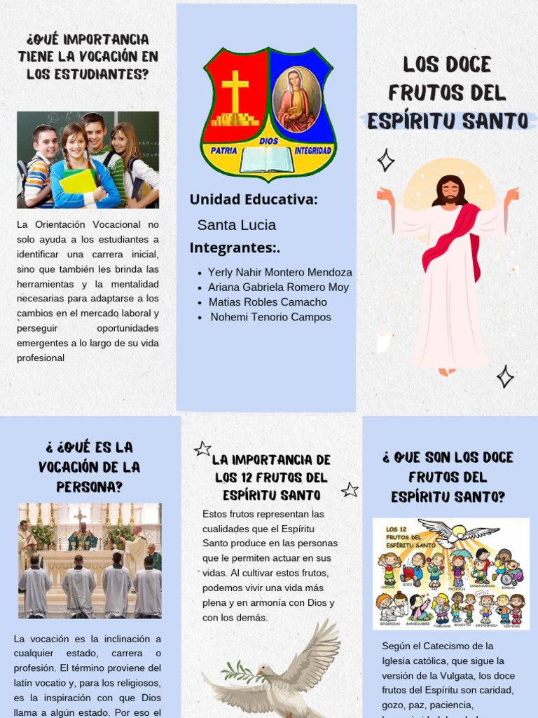 Triptico de Religion | PDF | Creencia religiosa y doctrina