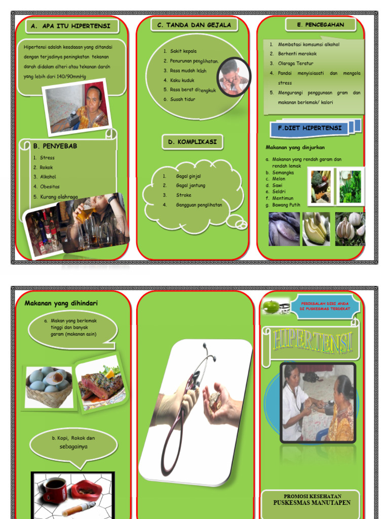 Liflet Hipertensi | PDF