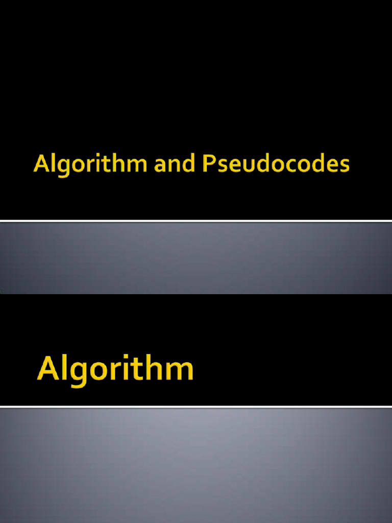 Comp Prog Lecture 2 | PDF | Algorithms | Computer Programming