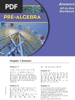 Pre Algebra Practice WOrkbook | PDF