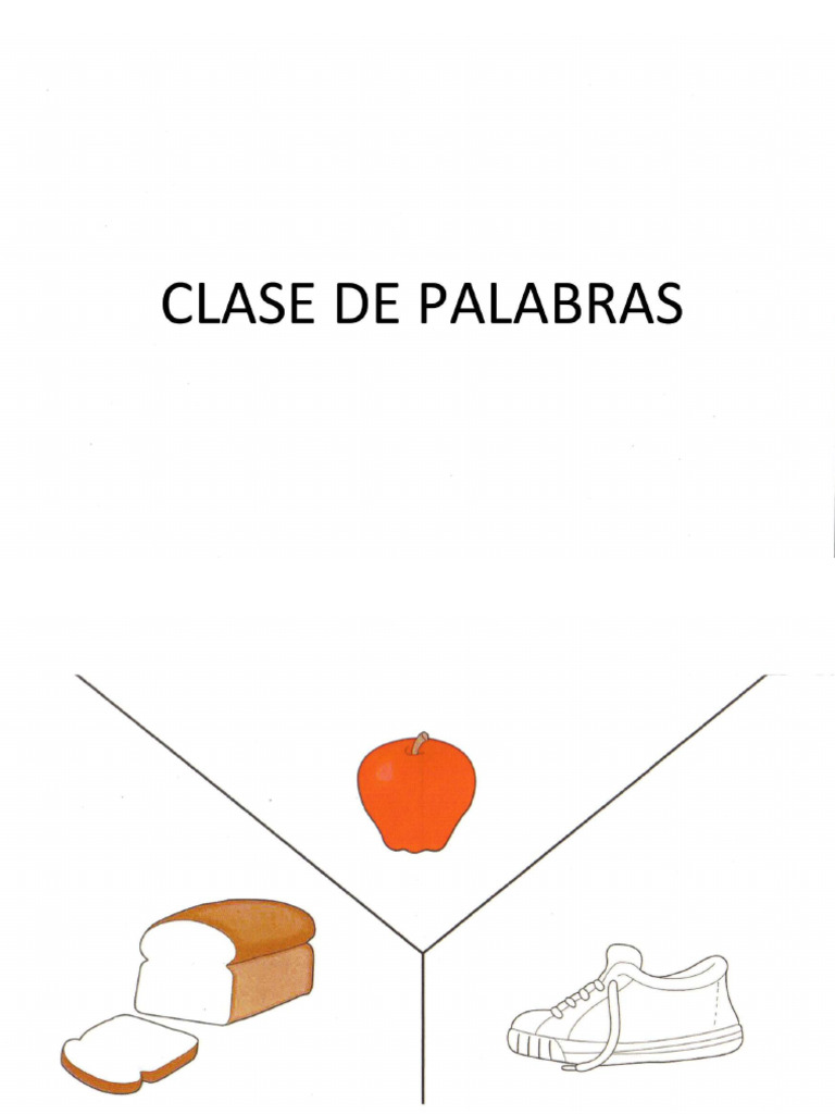 Clase de Palabras | PDF