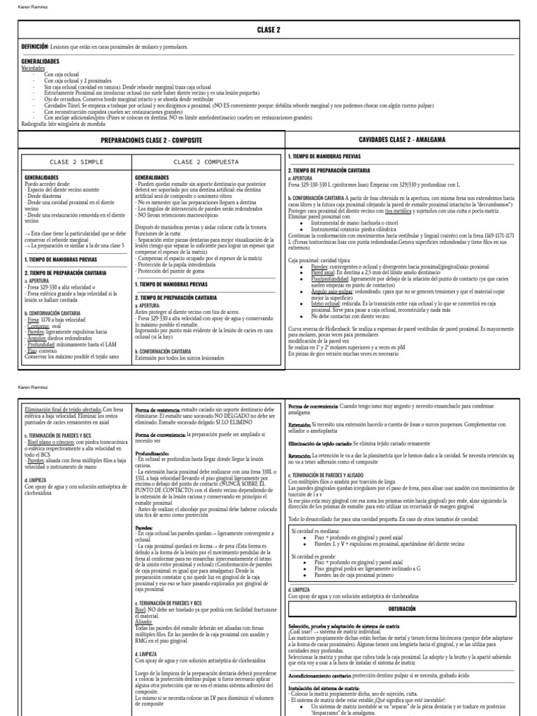 Clase LL | PDF | Diente | Matriz (Matemáticas)