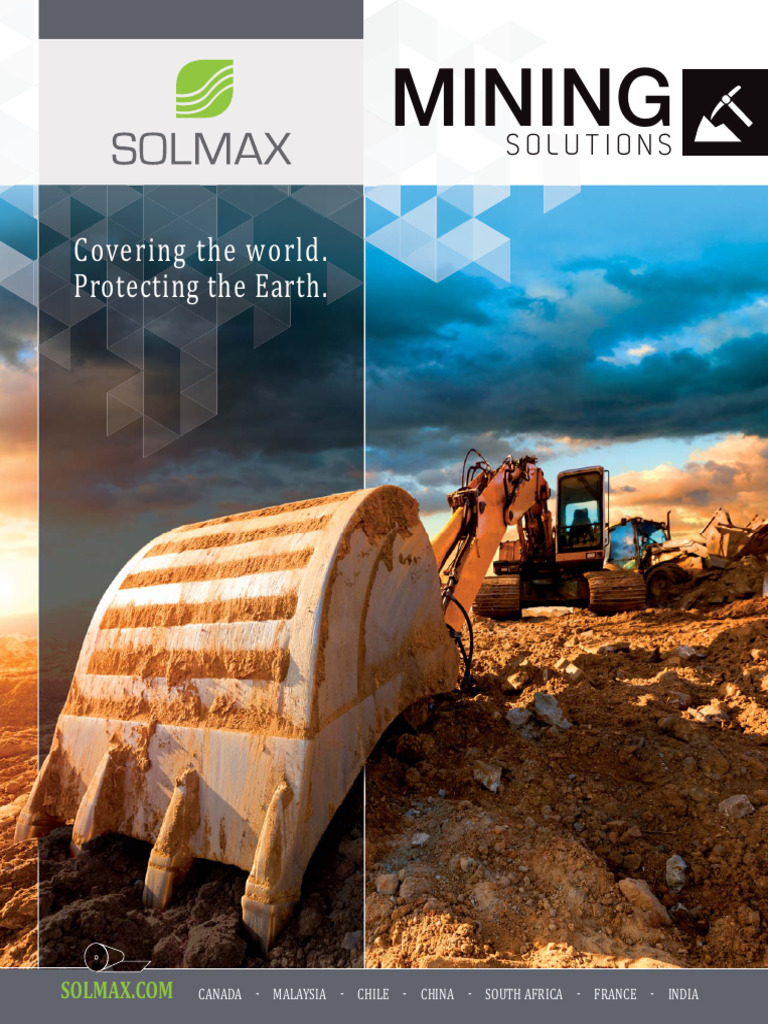 BROSUR Solmax - Mining - English - REV0514 | PDF | Mining | Polyethylene