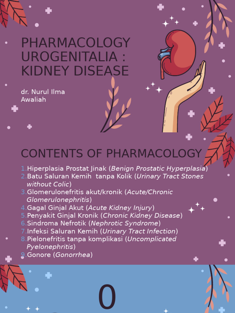 Eng Farmakologi Urogenitalia in Kidney Disease | PDF | Medical Specialties | Clinical Medicine