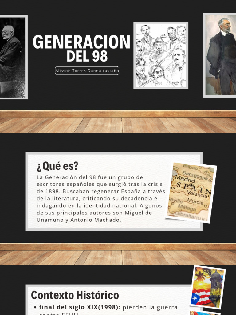 Generacion Del 98 | PDF | Ficción general