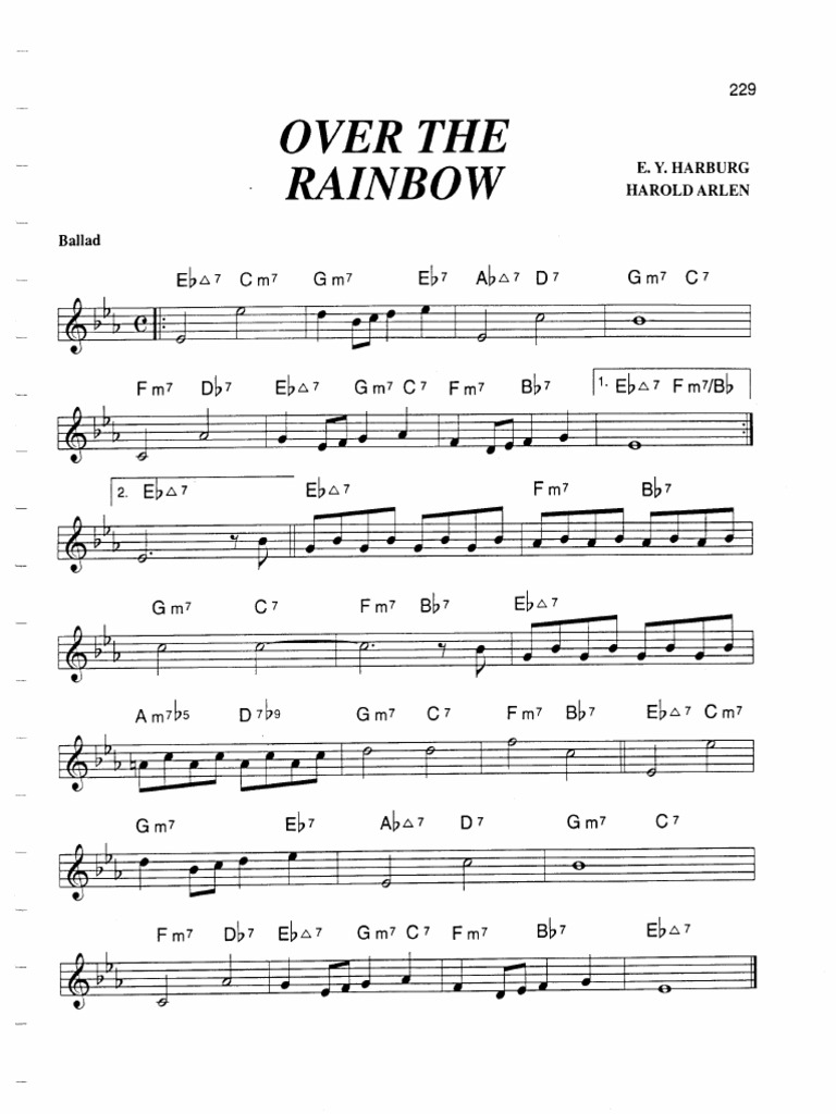 Over The Rainbow | PDF