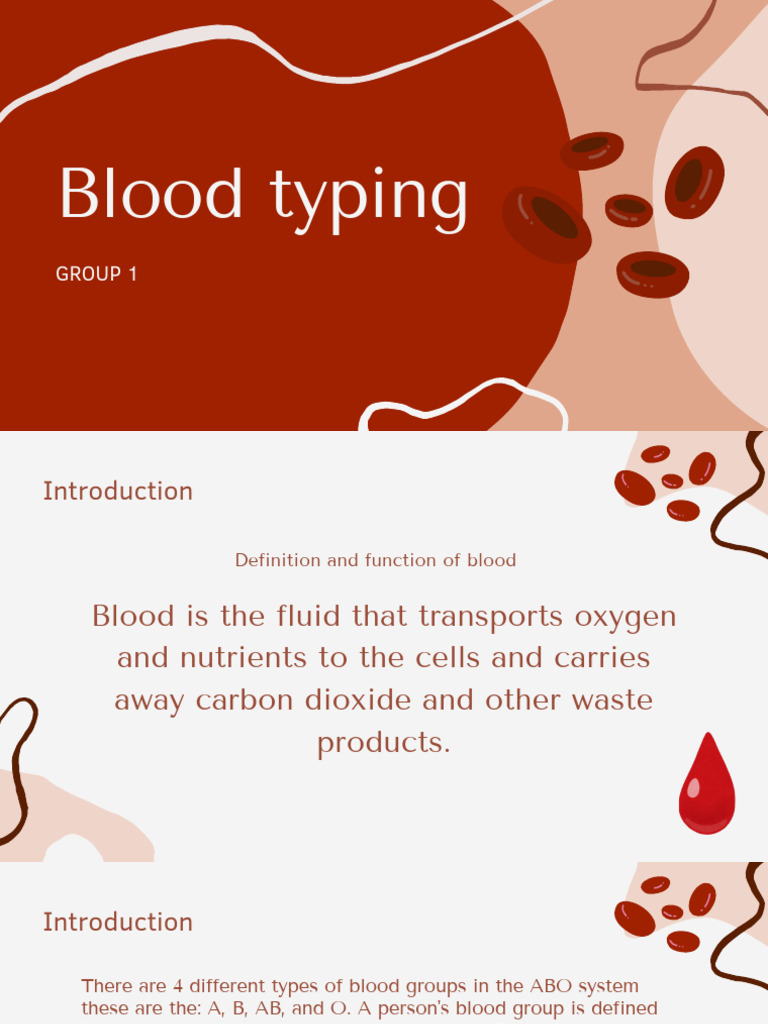 Group1 T2B Bloodtyping Biochemlab | PDF | Blood Type | Blood