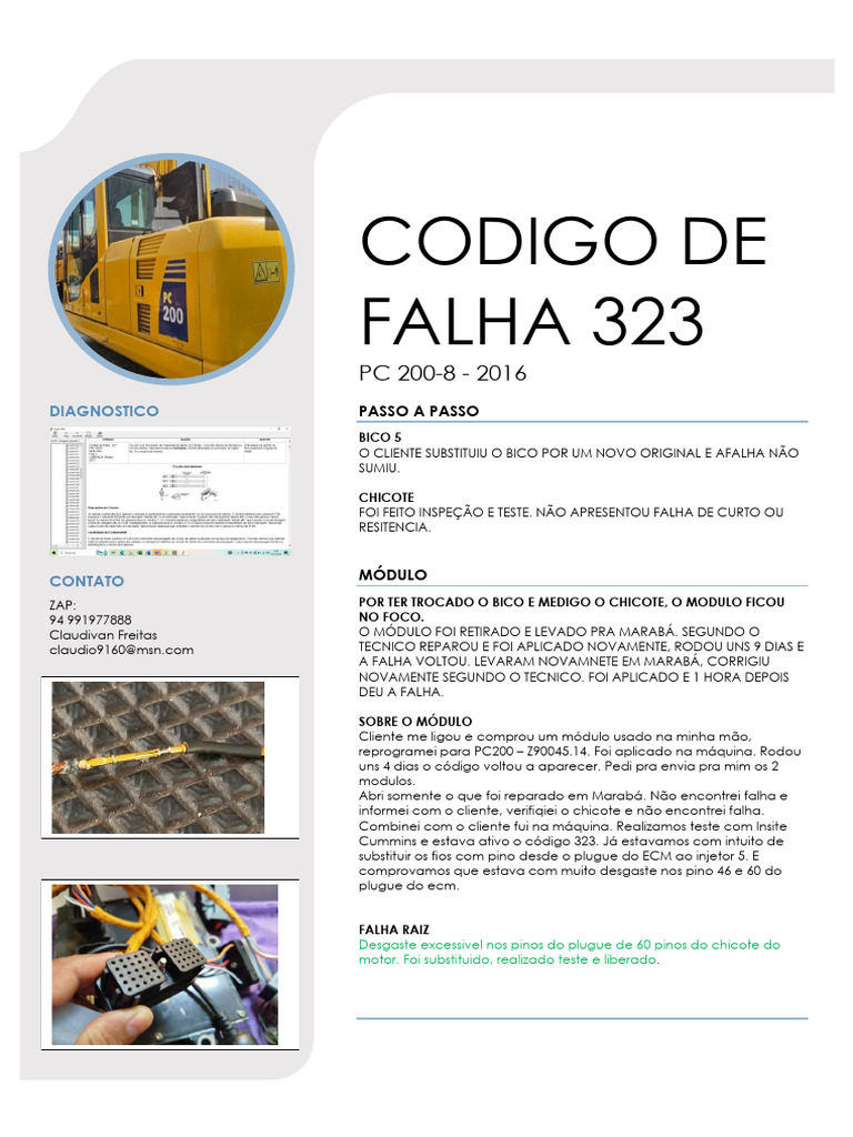 Codigo de Falha 323 | PDF
