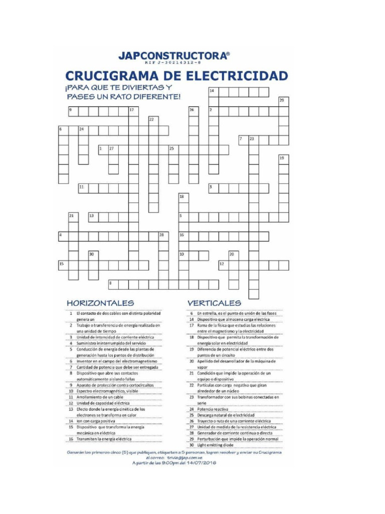 Crucigrama Cuartos | PDF