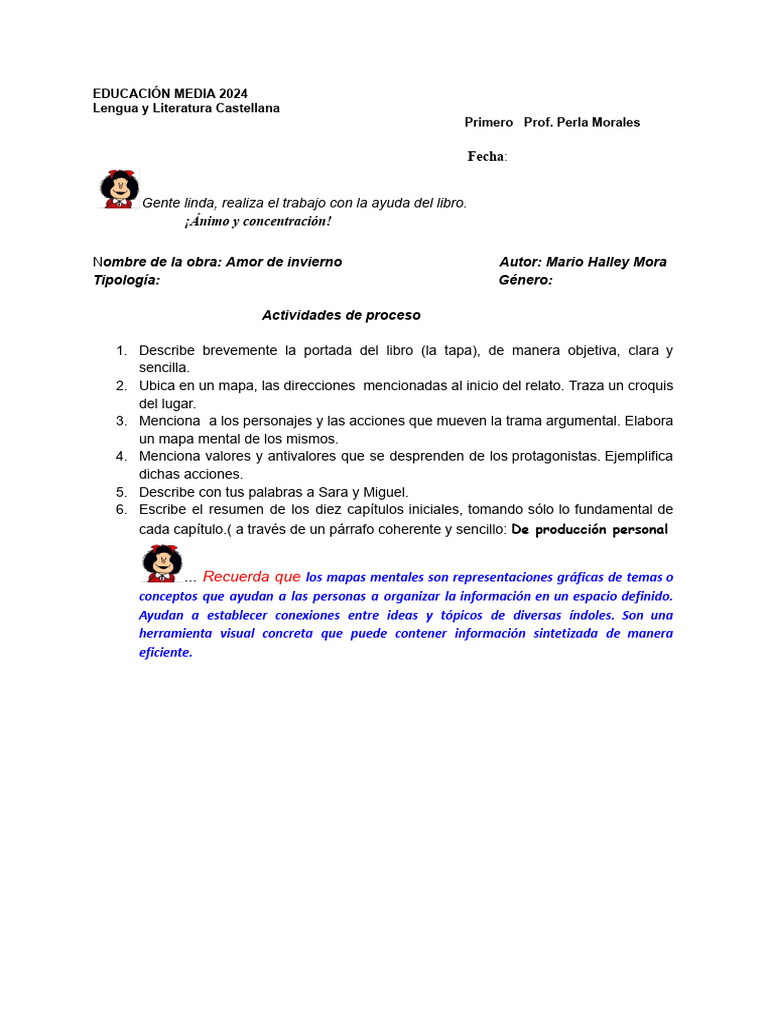 Proceso A - Amor de Invierno - Capítulos Del I Al X | PDF
