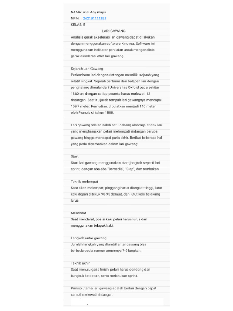 Iklal Aby Mayu Daspen 242191111191 e | PDF