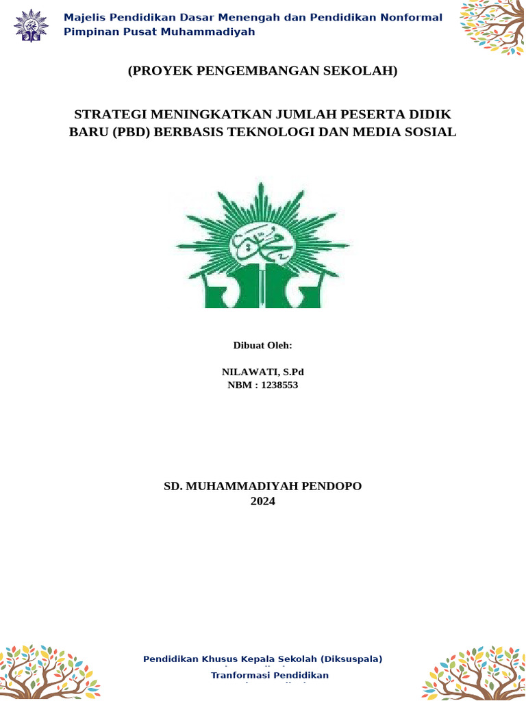 NILA - Tugas Draft PPS - PPDB | PDF
