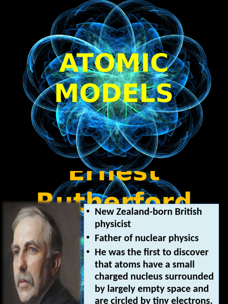 Atomic Models and Quantum Atomic Model | PDF