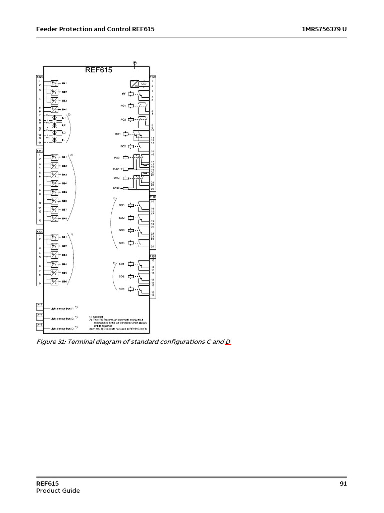 REF615 Config (D) PDF | PDF