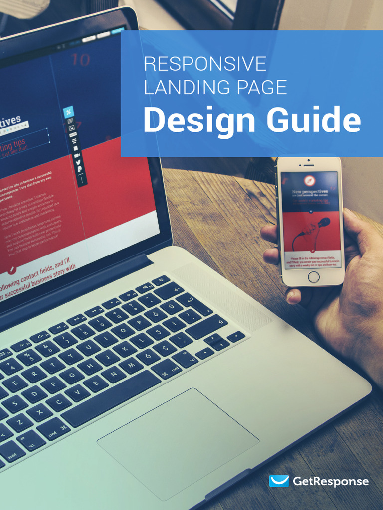 Responsive Landing Page Design | PDF | Online And Offline | Web Design
