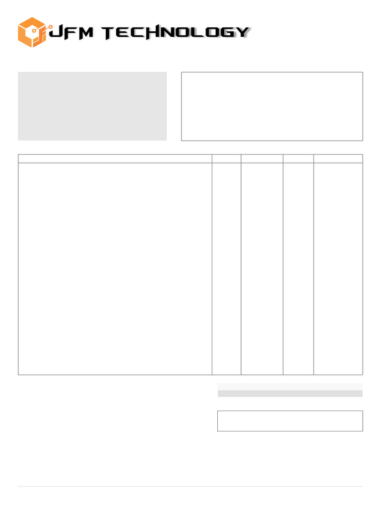 Presupuesto Mantenimiento UPS JFM Technology | PDF