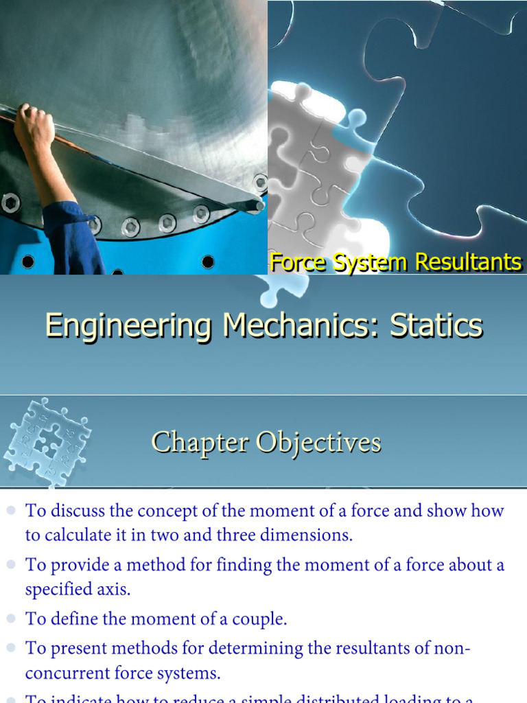 Chapter 4 Force System Resultants | PDF | Mechanics