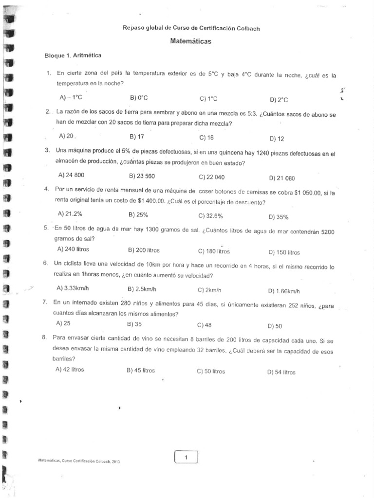 MATEMATICAS | PDF