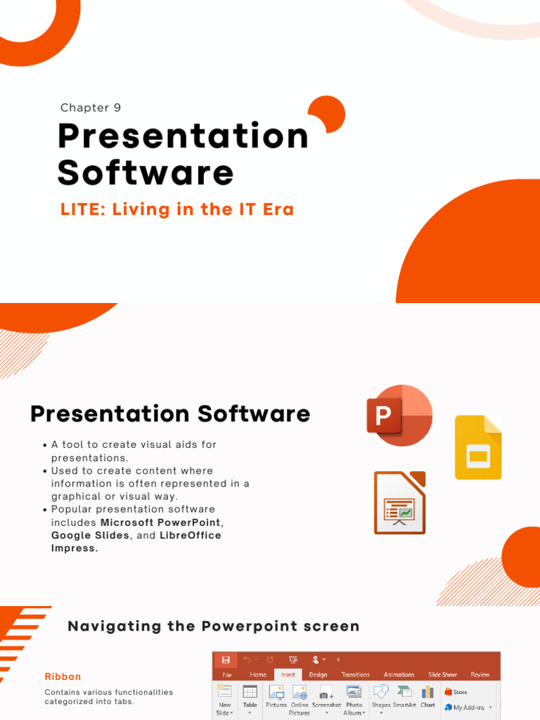 Chapter 9. Presentation Software | PDF | Microsoft Power Point | Computing