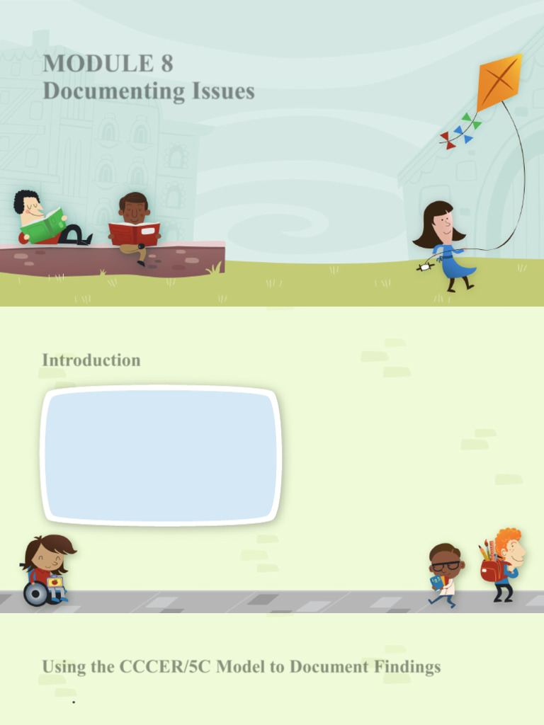 Module 8 - Documenting Issues | PDF | Audit | Internal Audit